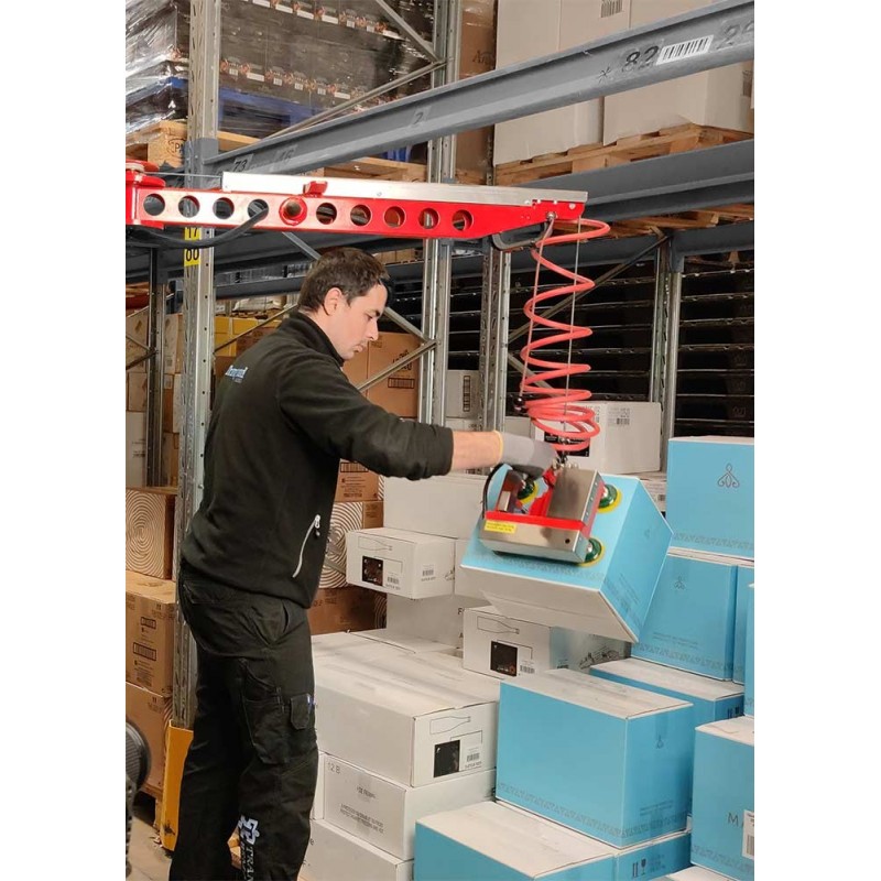 Lifting system with mobile platform LiftsAll Speedy Picker up to 25 kg